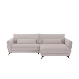 Höffner Ecksofa Cordstoff Amina ¦ beige ¦ Maße (cm): B: 288 H: 81 T: 194