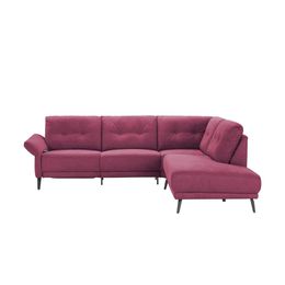 Jette Home Ecksofa Scope ¦ rot ¦ Maße (cm): B: 258 H: 88 T: 221