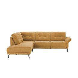 Jette Home Ecksofa Scope ¦ gelb ¦ Maße (cm): B: 258 H: 88 T: 221