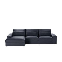 Höffner Ecksofa Branna ¦ grau ¦ Maße (cm): B: 322 H: 88 T: 164