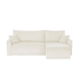 Höffner Ecksofa Malyn ¦ beige ¦ Maße (cm): B: 235 H: 85 T: 146