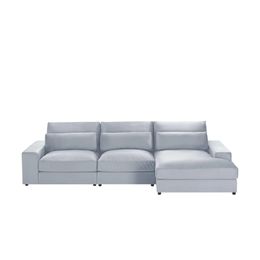 Höffner Ecksofa Branna ¦ grau ¦ Maße (cm): B: 322 H: 88 T: 164