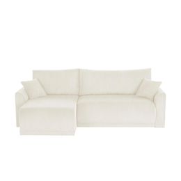 Höffner Ecksofa Malyn ¦ beige ¦ Maße (cm): B: 235 H: 85 T: 146