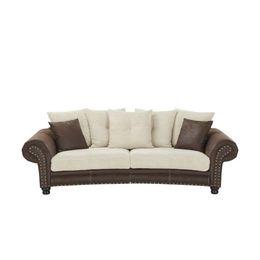 Höffner Megasofa Bezug in Cord Bristol ¦ beige ¦ Maße (cm): B: 276 H: 81 T: 1