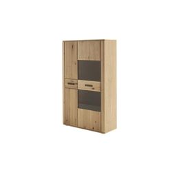 Woodford Highboard Alesio ¦ holzfarben ¦ Maße (cm): B: 94 H: 157 T: