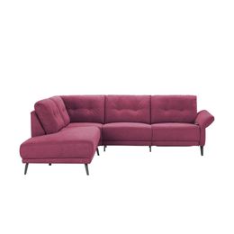 Jette Home Ecksofa Scope ¦ rot ¦ Maße (cm): B: 258 H: 88 T: 221