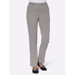 Bequeme Jeans Casual Looks Gr. 40, Normalgrößen, grau (grey denim) Damen Jeans