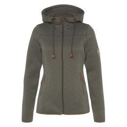 active by Lascana LASCANA ACTIVE Damen Fleecejacke, olive, Gr&ouml;&szlig;e 36/38