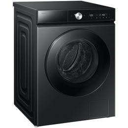 D (A bis G) Samsung Waschtrockner "WD90DB8B85GBU2" automatische Waschmittel-Dosierung schwarz