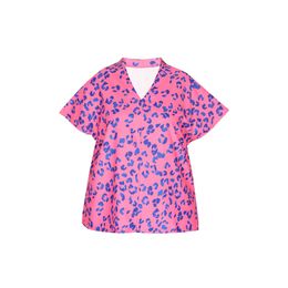 Ancie Bluse Damen Gr&ouml;&szlig;e XXL blau / ros&eacute;