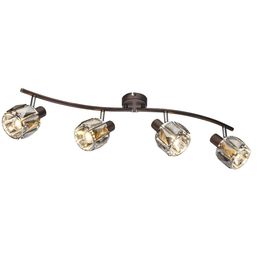 Globo Lighting - INDIANA - Strahler Metall bronzefarben, 4x E14