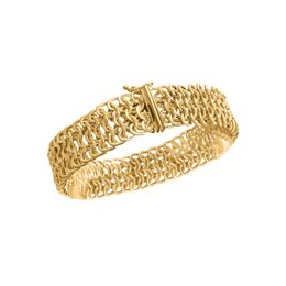 Gliederarmband Firetti "Schmuck Geschenk Gold 333 Goldarmband Fantasieglieder" Armbänder Gr. 21, Gelbgold 333, goldfarben (gelbgoldfarben) Damen