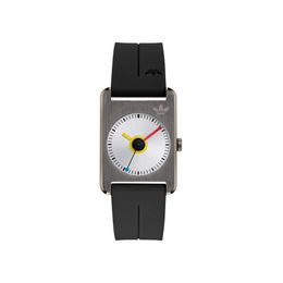 adidas originals Uhr 'Retro Pop One' Damen Gr&ouml;&szlig;e One Size gelb / schwarz / silber / wei&szlig;