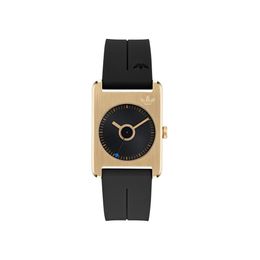 adidas originals Uhr 'Retro Pop One' Damen Gr&ouml;&szlig;e One Size gold / schwarz