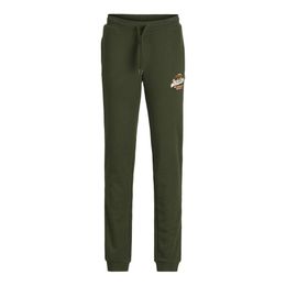Jack & Jones Mini Hose Jungen Gr&ouml;&szlig;e 110 braun / gr&uuml;n / wei&szlig;