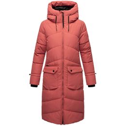 MARIKOO Winter Coat female size XXL Rose / Black / White