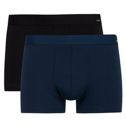 Calida Boxershorts Herren Gr&ouml;&szlig;e XXL blau / schwarz / wei&szlig;