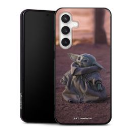 DeinDesign Galaxy S24 FE 5G Handy Silikon H&uuml;lle Case schwarz Handyh&uuml;lle The Child Star Wars Baby Yoda