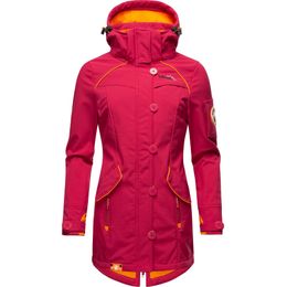 Marikoo Jacke 'Soulinaa' Damen Gr&ouml;&szlig;e S mandarine / himbeer