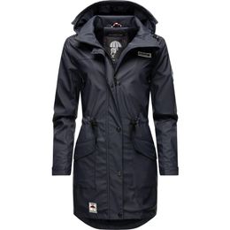 Navahoo Regenparka 'Deike' Damen Gr&ouml;&szlig;e XS navy