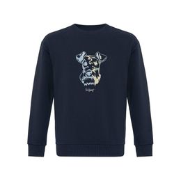 Williot Sweatshirt Herren Gr&ouml;&szlig;e L navy / himmelblau / gelb