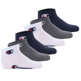 Champion Socks girl size 27/30 Dark blue / mottled grey / Red / White
