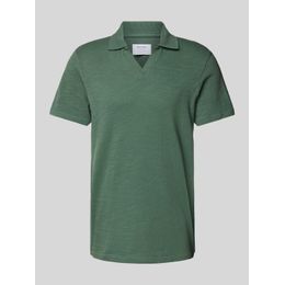 McNeal Regular Fit Poloshirt mit V-Ausschnitt