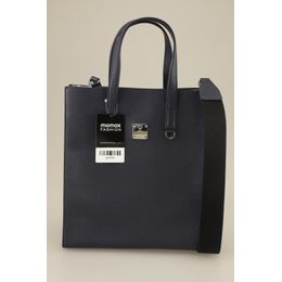 MCM Damen Handtasche, marineblau, Gr.