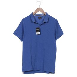 Superdry Herren Poloshirt, blau, Gr. 54