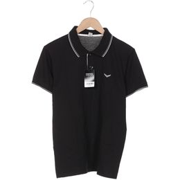 TRIGEMA Herren Poloshirt, schwarz, Gr. 52