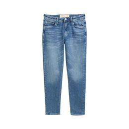 Tom Tailor Denim Herren Tapered Jeans mit recycelter Baumwolle, blau, Uni, Gr. 28/32