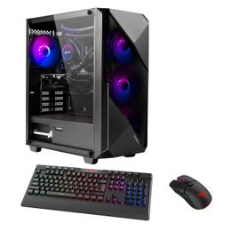 Hyrican Gaming-PC "Striker 7171" Computer Windows 11 Gr. Microsoft Windows 11 Home (64 Bit), 16 GB RAM 1000 GB SSD, schwarz