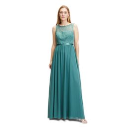 Cocktailkleid Vera Mont "Vera Mont mit Spitze" Gr. 40, Normalgrößen, grün (bright eucalyptus) Damen Kleider Bogenkante