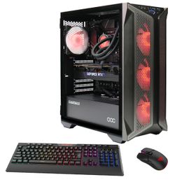 GAMEMAX Gaming-PC "Brufen C1 7272" Computer DDR5-RAM, PCIe SSD Gen4, Windows 11 Gr. Microsoft Windows 11 Home (64 Bit), 32 GB RAM 2000 GB SSD, schwarz