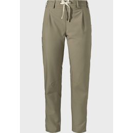 Schöffel Outdoorhose SCHÖFFEL "Pants Oaktree L" Gr. 42, Normalgrößen, braun (4725, braun) Damen Hosen