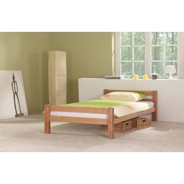 Relita Einzelbett Helga 140x200 natur lackiert