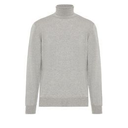 Boggi Milano Pullover 'Polo' Herren Gr&ouml;&szlig;e XL graumeliert