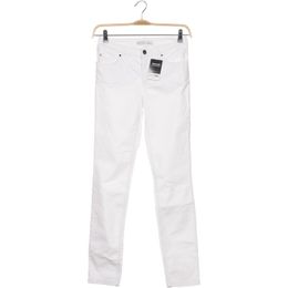 Oui Damen Jeans, weiß, Gr. 36