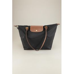 Longchamp Damen Handtasche, schwarz, Gr.