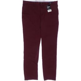 Tommy Hilfiger Herren Stoffhose, bordeaux, Gr. 36