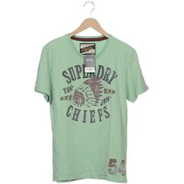 Superdry Herren T-Shirt, grün, Gr. 54