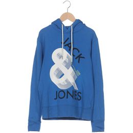 Jack & Jones Jack & Jones Herren Kapuzenpullover, blau, Gr. 46