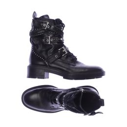 Zara Damen Stiefelette, schwarz, Gr. 39