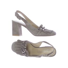 Café Noir Cafenoir Damen Pumps, grau, Gr. 39