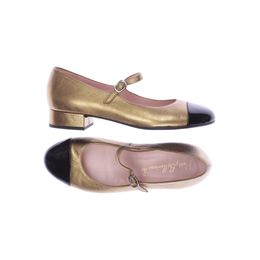 Pretty Ballerinas Damen Ballerinas, gold, Gr. 35