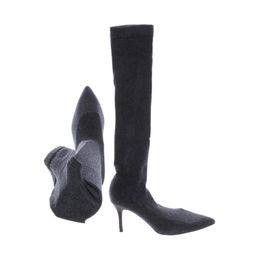 Zara Damen Stiefel, grau, Gr. 38