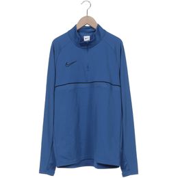 Nike Herren Langarmshirt, blau, Gr. 48