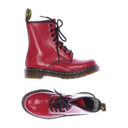 Dr. Martens Damen Stiefelette, rot, Gr. 36