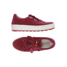 Gabor Damen Sneakers, rot, Gr. 6