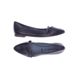 Tamaris Damen Ballerinas, marineblau, Gr. 39